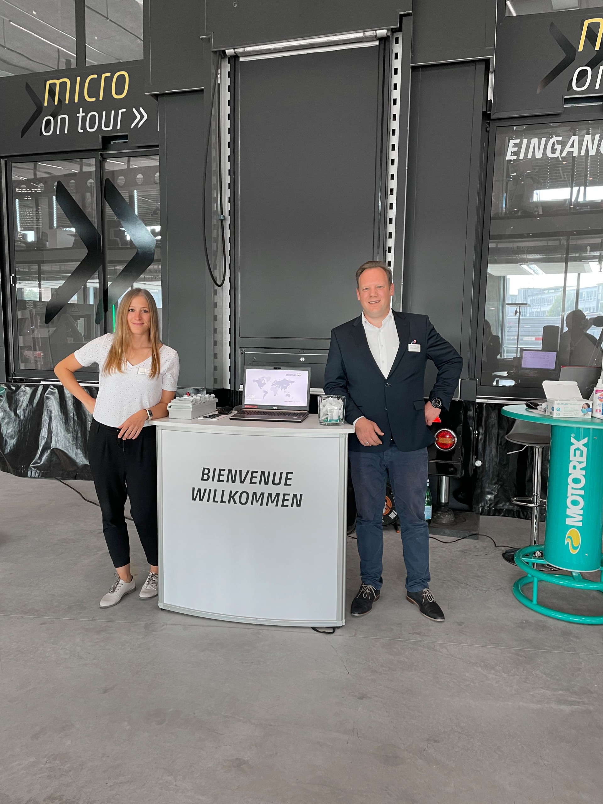 Messeerlebnis mobil: micro on tour